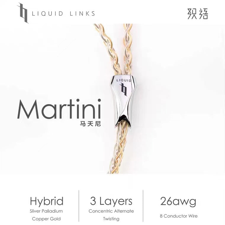Liquid Links Martini (2Pin, 4.4mm) — MusicTeck